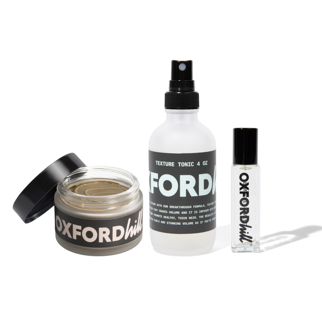 Grooming Kit - Clay Pomade + Sea Salt Spray + Fragrance Oil | OXFORDhill